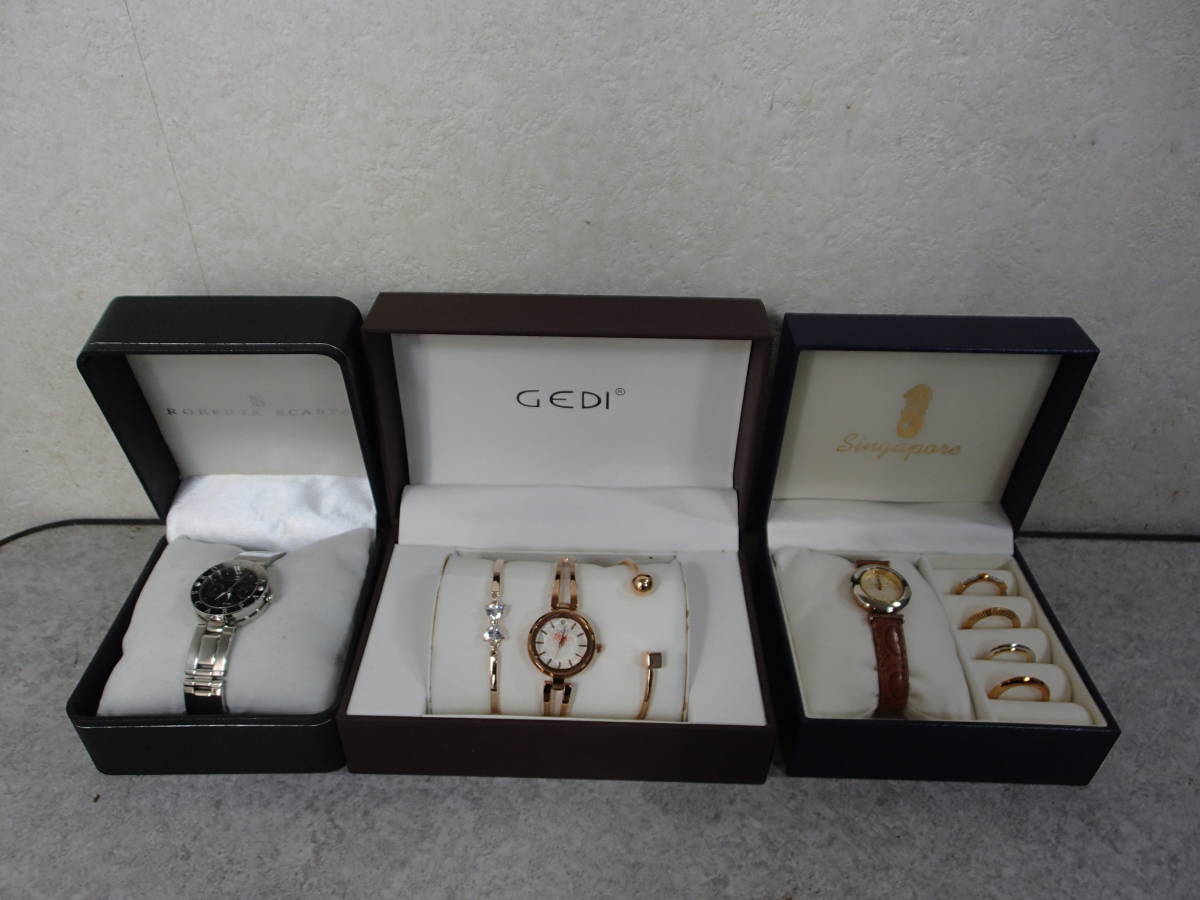 0203ジャンク腕時計 大量 250点 15kgセット まとめ SEIKO/CITIZEN/CASIO/ANNE CLARK/OLIVIA ...