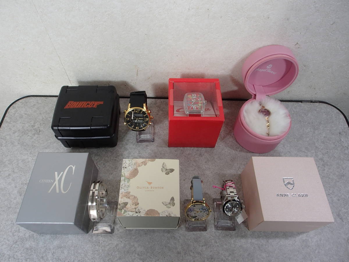0203ジャンク腕時計 大量 250点 15kgセット まとめ SEIKO/CITIZEN/CASIO/ANNE CLARK/OLIVIA ...