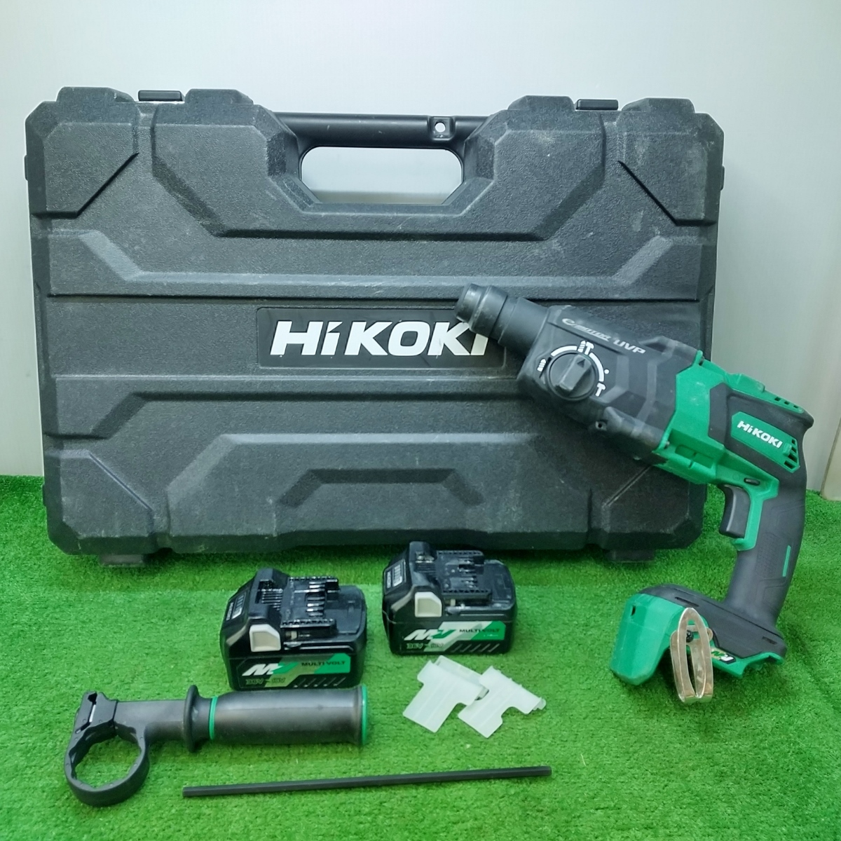 HiKOKI HAIKO0KI 旧日立工機 36V コードレスロータリハンマドリル DH36DPE NN + 2.5Ahバッテリー 2個セット ...