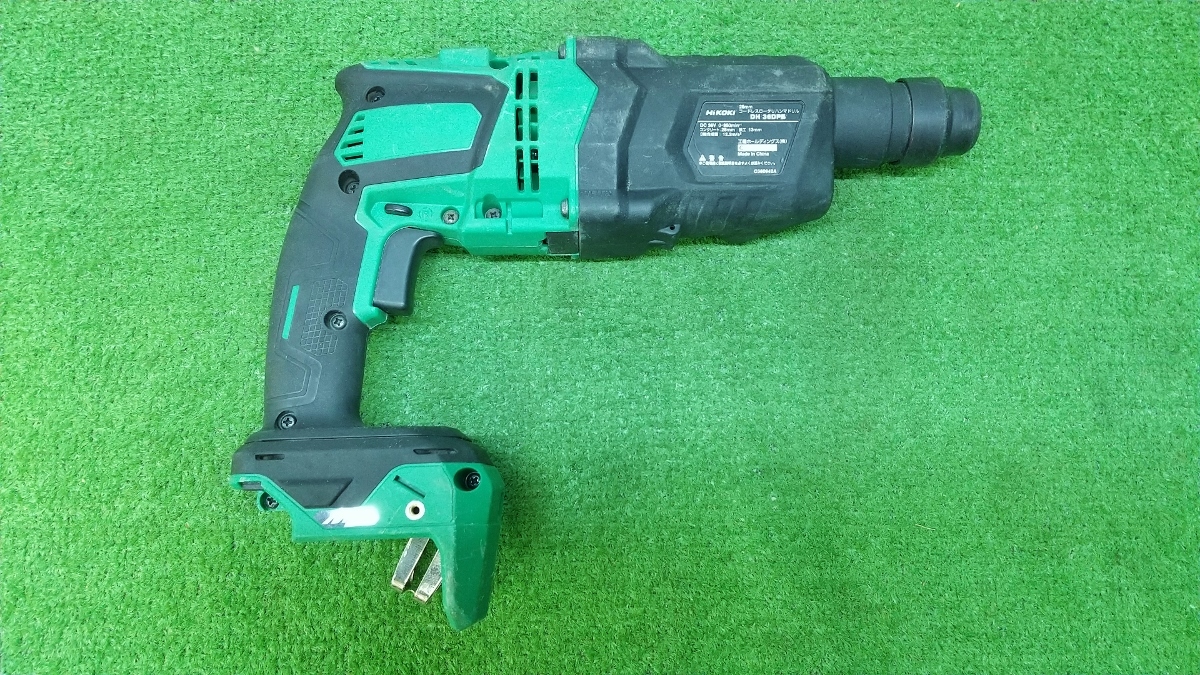 HiKOKI HAIKO0KI 旧日立工機 36V コードレスロータリハンマドリル DH36DPE NN + 2.5Ahバッテリー 2個セット ...