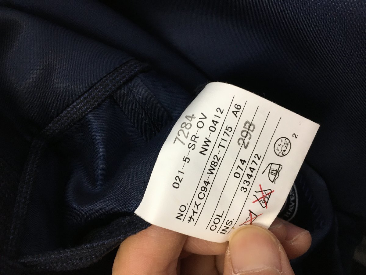 J.PRESS Jプレス PEPPIN MERINO 2B セットアップ スーツ ネイビー サイズC94-W82-T175 A6 美 総裏地(男性用)｜売買されたオークション情報、yahooの ...