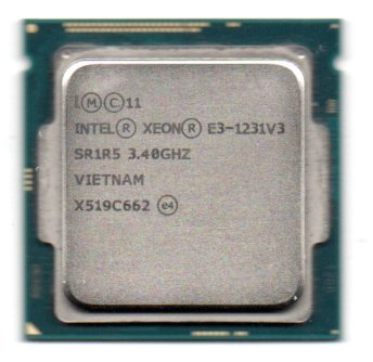 Intel XEON E3-1231V3 SR1R5 3.40GHz 3.80GHz ／8MB／5GT/s 4コア ソケットFCLGA1150 ...