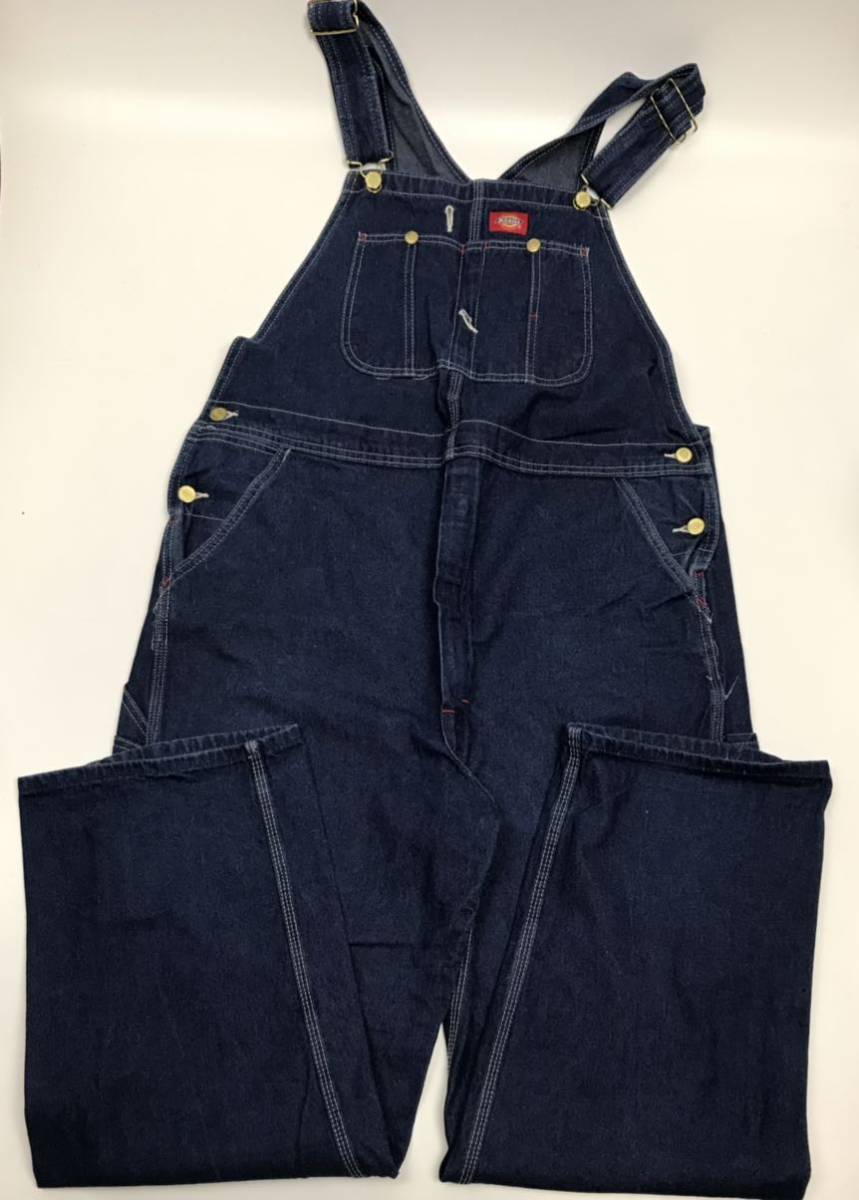 Dickies デニムオーバーオール 品 38×32 メキシコ製(オーバーオール)｜売買されたオークション情報、yahooの商品情報をアーカイブ公開 - オークファン（aucfan.com）