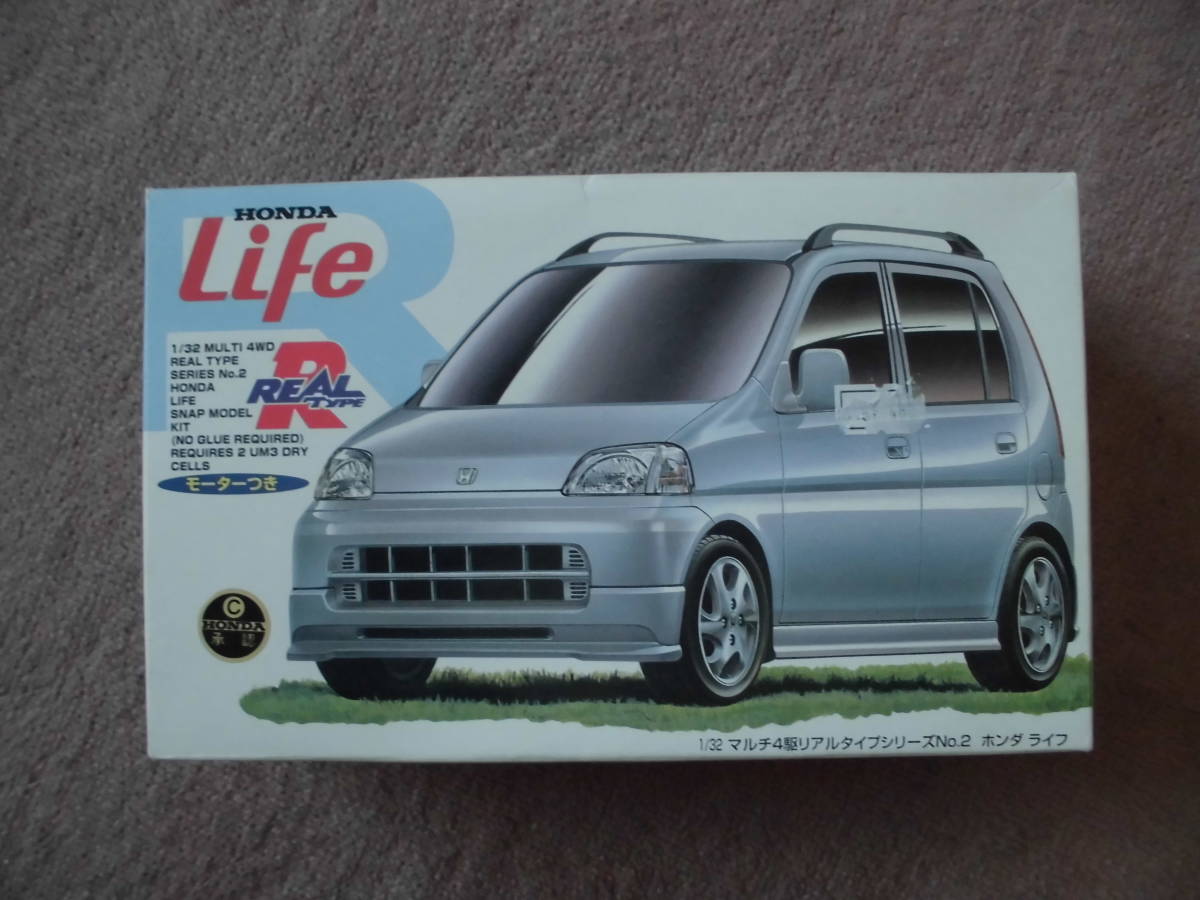 アオシマREAL TYPE ホンダ ライフ JA4 1/32 プラモデル(ホンダ)｜売買されたオークション情報、yahooの商品情報を ...