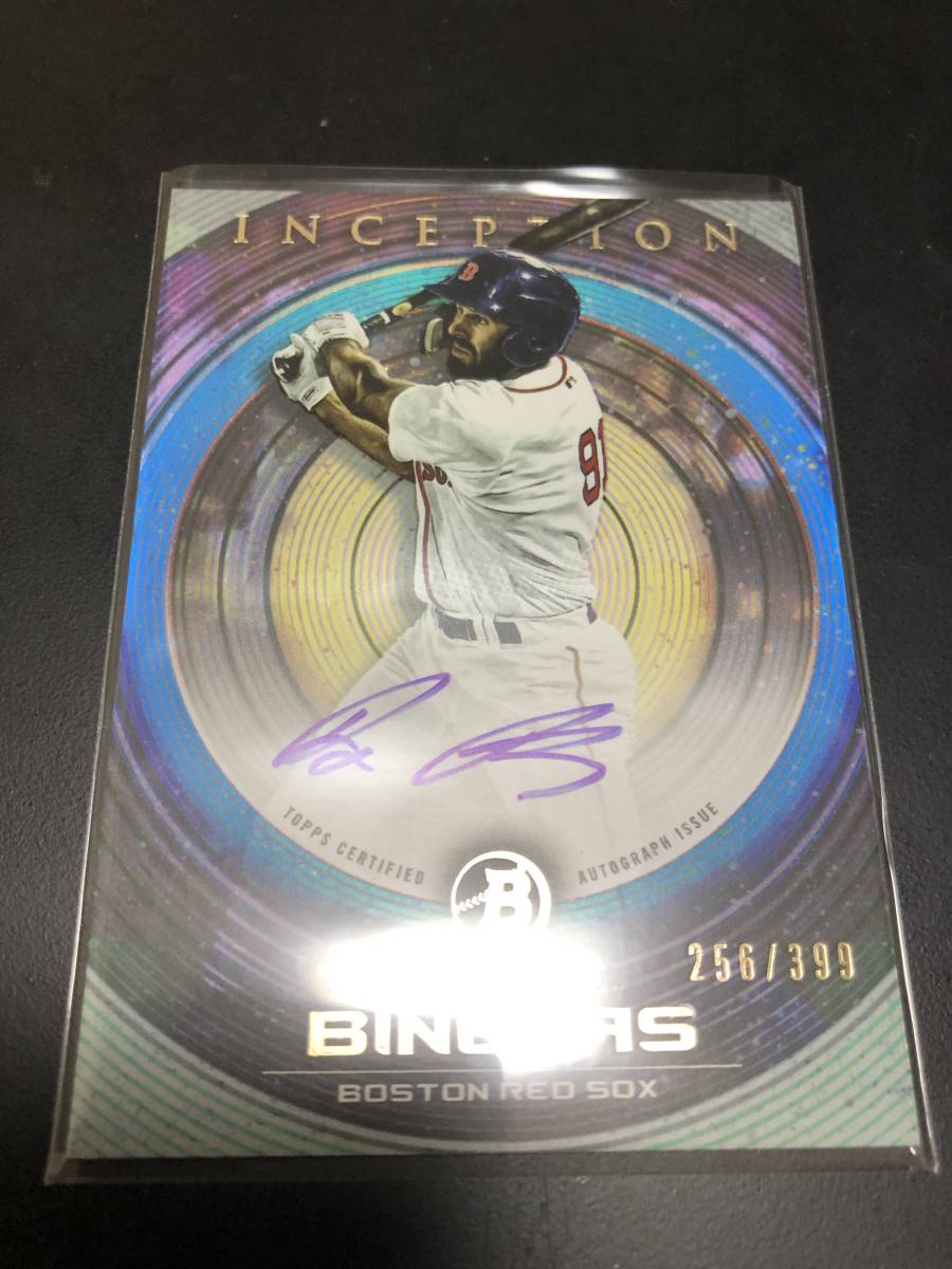 topps bowman inception 2022 alex binelas 399枚限定 auto card 直筆サインカード 直書き ...
