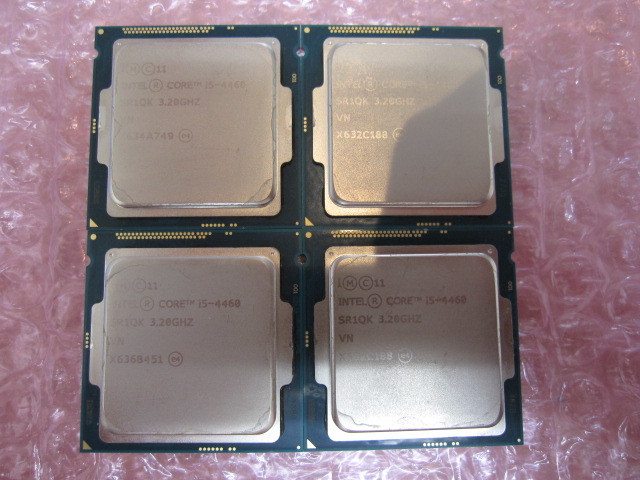 R254 BIOS確済 Intel Core i5-4460 4個セット SR1QK 3.2GHz LGA1150(Core i5)｜売買され ...
