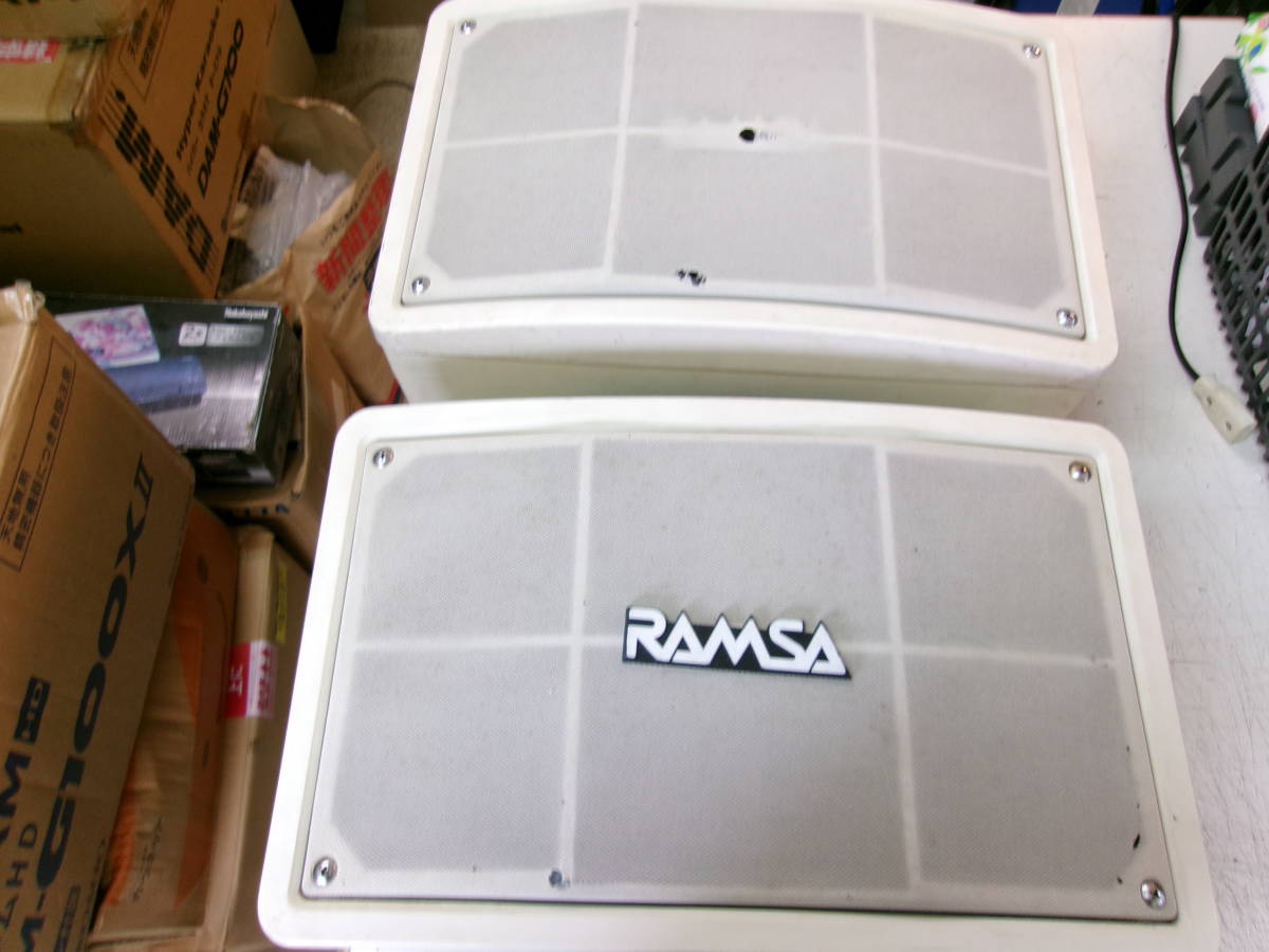 RAMSAカラオケスピーカー WS-A70-W 2個セット ジャンク(カラオケ機器)｜売買されたオークション情報、yahooの商品情報をアーカイブ公開 - オークファン（aucfan.com）