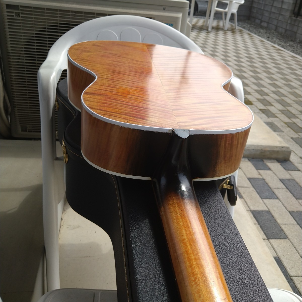 YAMAHA Dynamic Guitar ヤマハダイナミックギター No8 ブラックラベル 1950年代 超 総単板(ヤマハ)｜売買されたオークション情報、yahooの商品情報をアーカイブ ...