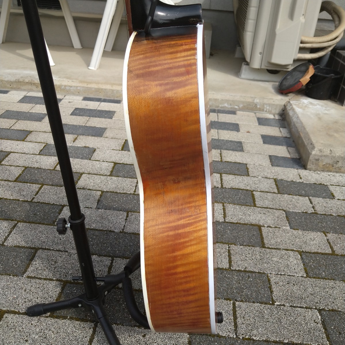 YAMAHA Dynamic Guitar ヤマハダイナミックギター No8 ブラックラベル 1950年代 超 総単板(ヤマハ)｜売買されたオークション情報、yahooの商品情報をアーカイブ ...