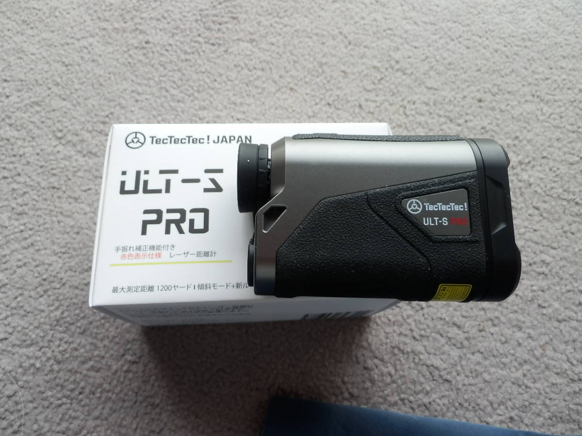 tectectec テックテックテック ゴルフ レーザー距離計 ULT-S PRO 手振れ補正機能付き 赤色表示仕様(スコープ)｜売買されたオークション情報、yahooの商品情報をアーカイブ ...