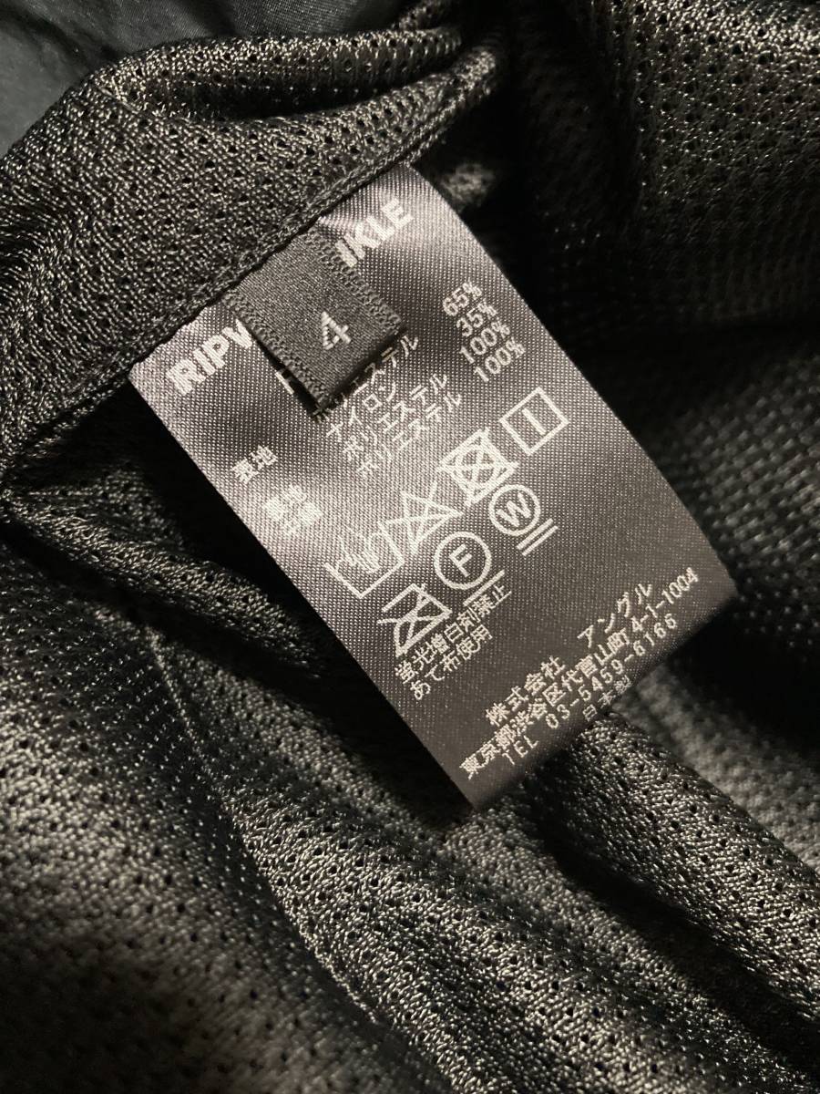ripvanwinkle 20AW 定価79 200 テフロン撥水加工 BJテックコート 4 中綿 ブラック 日本製 RB-253 リップ ...