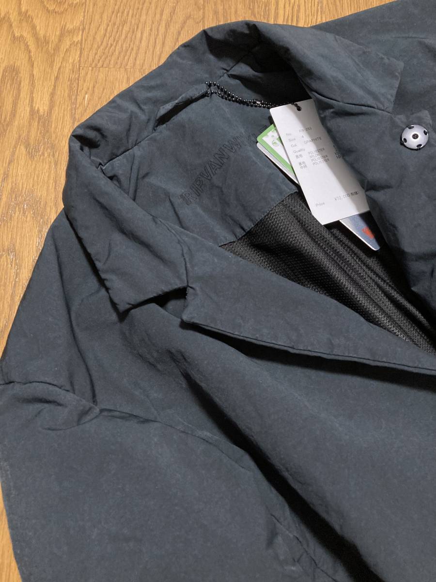 ripvanwinkle 20AW 定価79 200 テフロン撥水加工 BJテックコート 4 中綿 ブラック 日本製 RB-253 リップ ...