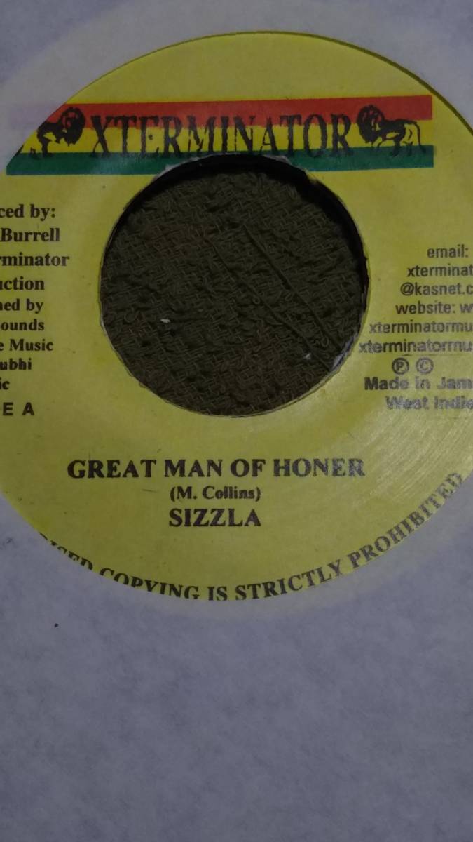 Dark Jugglin Track Great Man Of Honer Riddim Single 2枚Set from ...