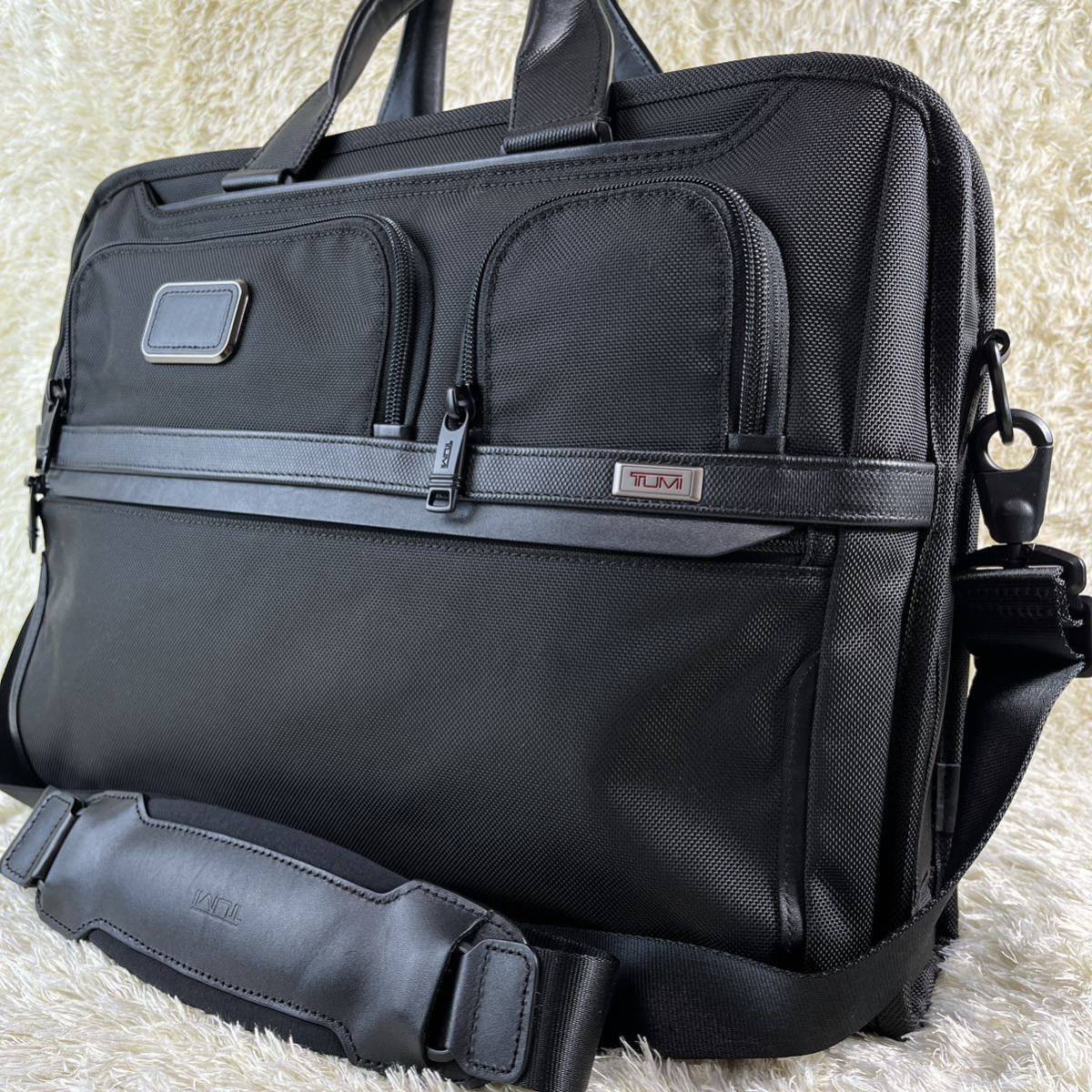 1円 級 超稀少 TUMI トゥミ ブリーフケース ビジネスバッグ ALPHA3 ショルダー 2way ナイロン レザー ブラック 黒 通勤 出張(ブリーフケース、書類かばん)｜売買された ...