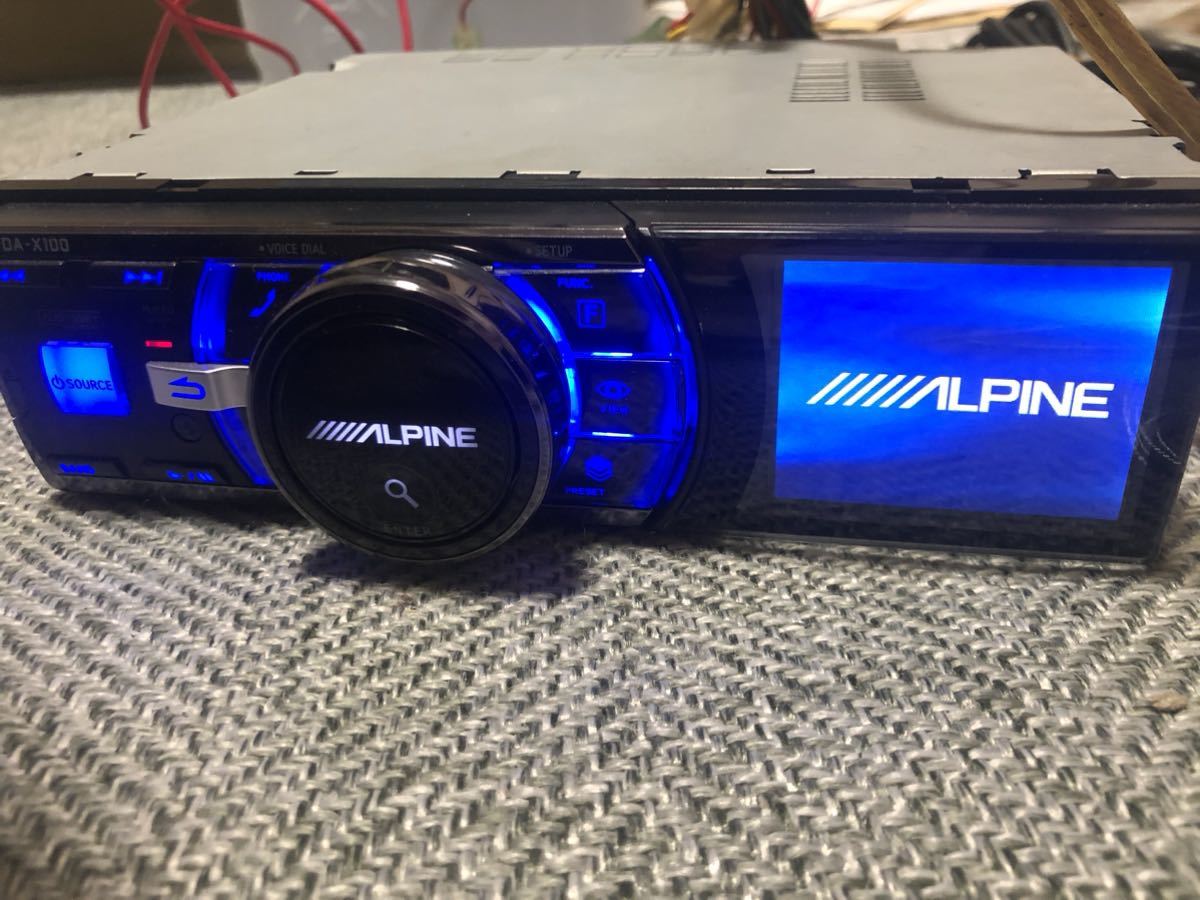 アルパイン ALPINE iDA-X100 デジタルヘッドユニット USB/MP3/WMA/iPod(カーオーディオ)｜売買されたオークション ...