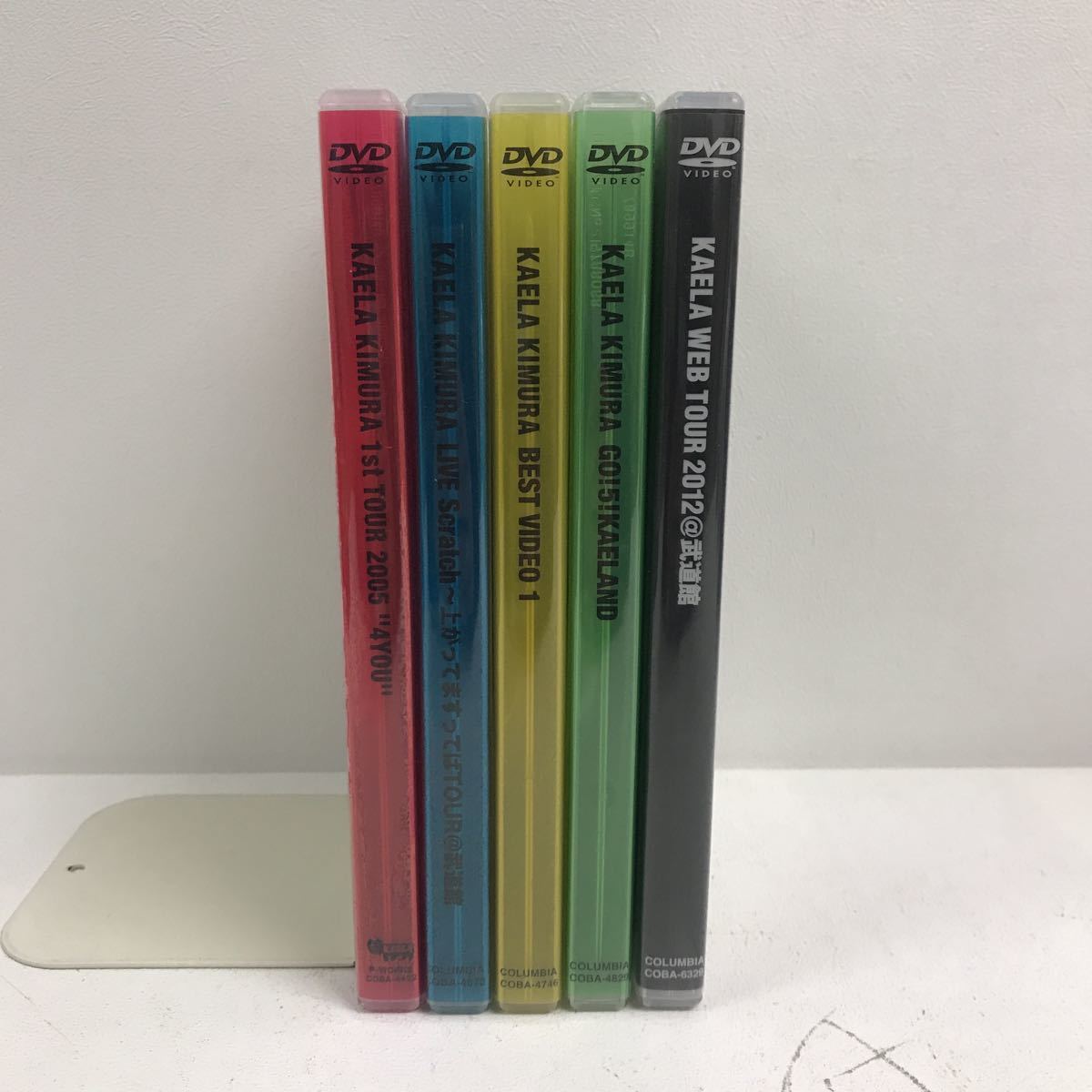 Y0422A2 木村カエラ DVD セル版 コロムビア 邦楽 / 1st TOUR 2005 4YOU / LIVE Scratch / BEST VIDEO 1 / GO 5 KAELAND ...