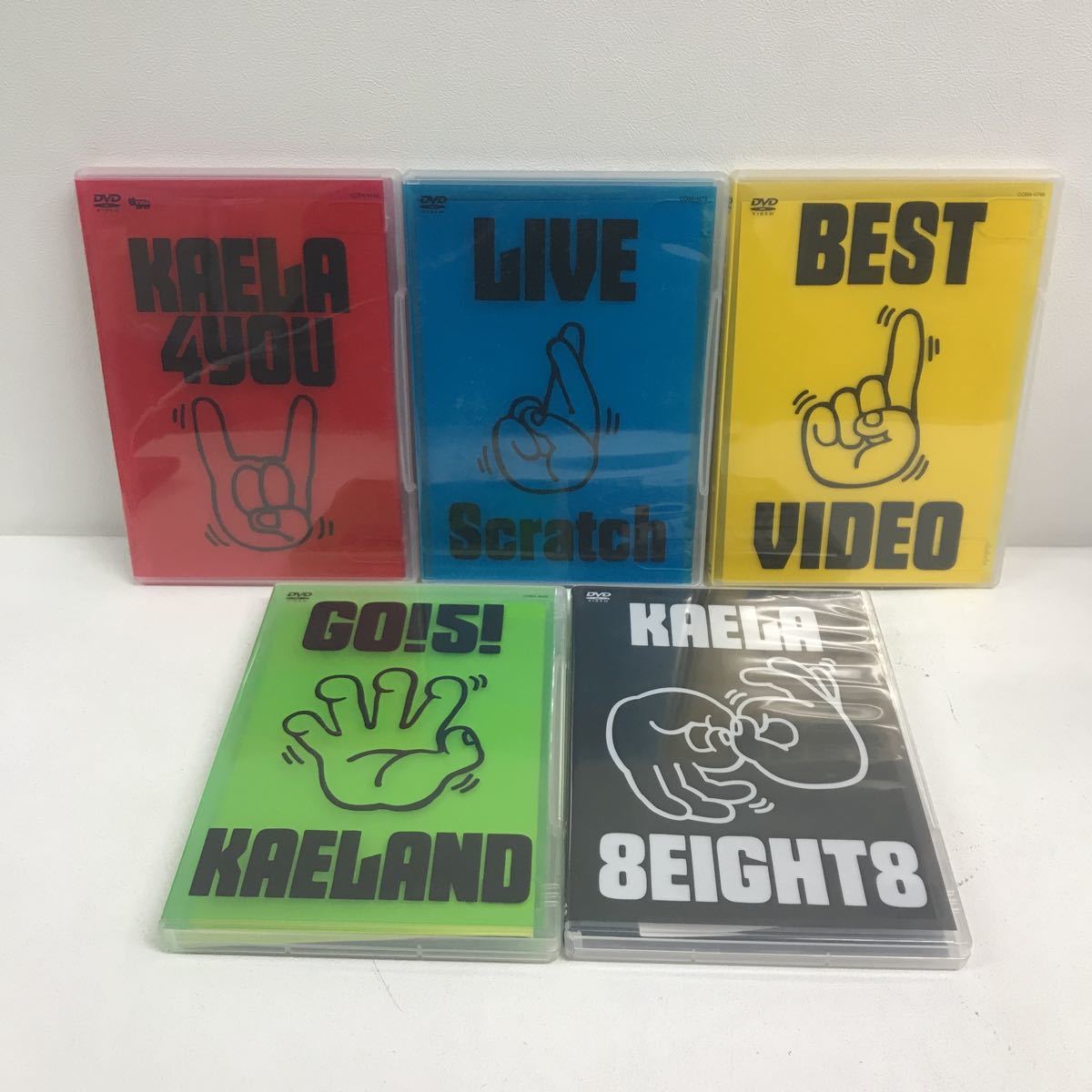Y0422A2 木村カエラ DVD セル版 コロムビア 邦楽 / 1st TOUR 2005 4YOU / LIVE Scratch / BEST VIDEO 1 / GO 5 KAELAND ...