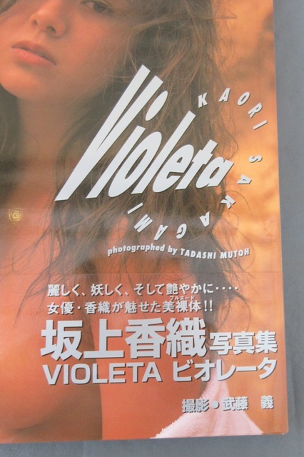 クリックポスト￥185 初版 帯付き 坂上香織 写真集 Violeta ビオレータ ヘアヌード(坂上香織)｜売買されたオークション情報、yahooの商品情報をアーカイブ公開 - オークファン ...