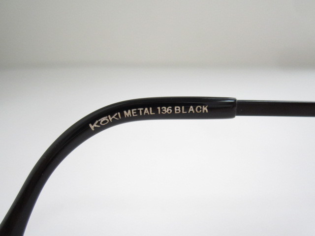 箱 年代物 デッドストック ビンテージ KOKI METAL 136 BLACK Super Ni-Cr Alloy ティアドロップ ツーブリ ...