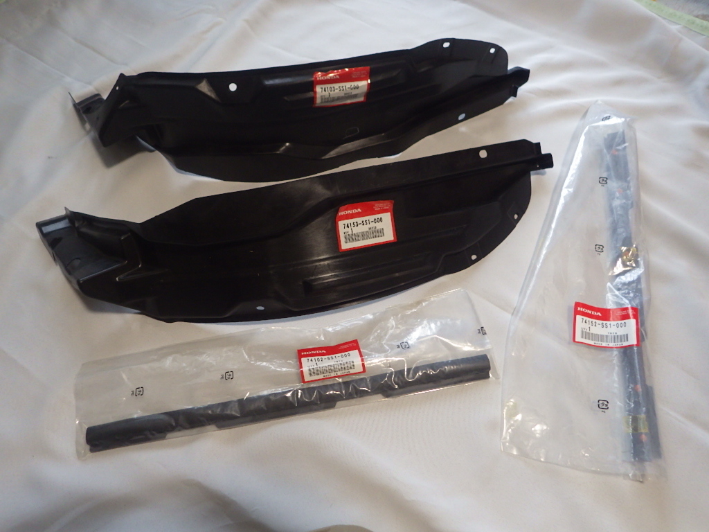 HONDA ホンダ PP1 BEAT ビート フロントインナー フェンダー シール 左右 純正 室内保管品(フロント)｜売買されたオークション情報、yahooの商品情報をアーカイブ公開 ...