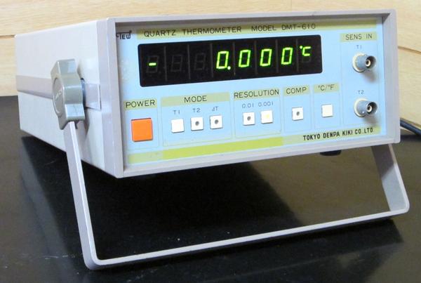 東京電波 クオーツ サーモメーター MODEL DMT-610(アマチュア無線)｜売買されたオークション情報、yahooの商品情報をアーカイブ ...