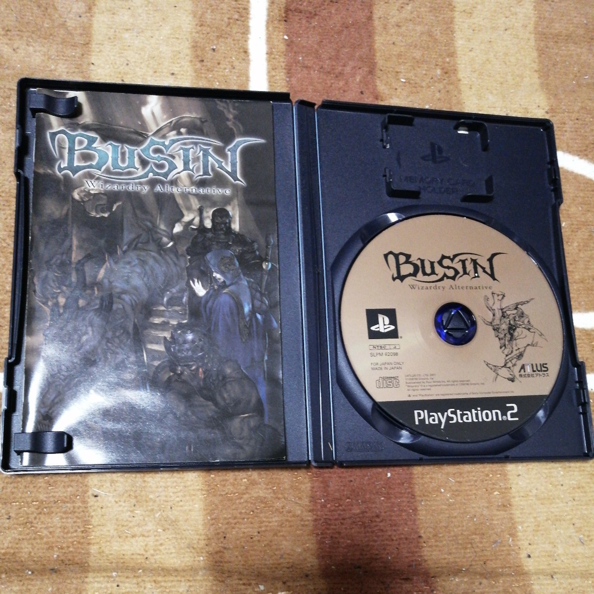 PS2 BUSIN 武神 Wizardry Alternative ウィザードリィ BUSHIN ケース 説明書 あり PlayStation ...