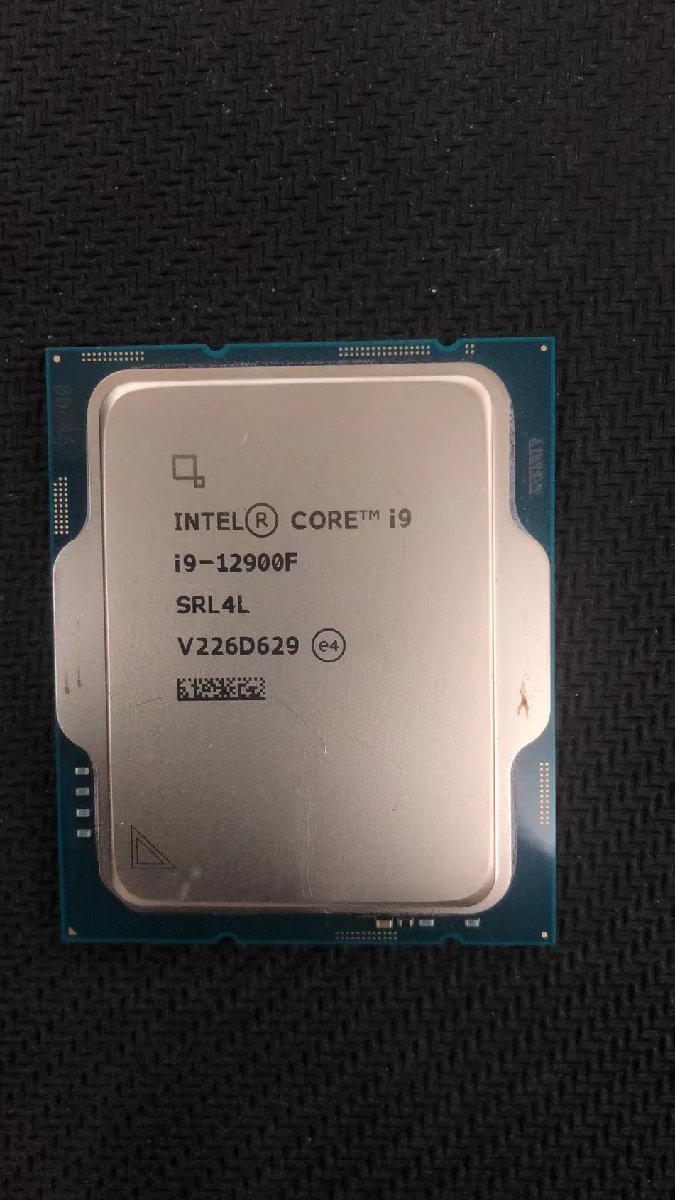 CPU インテル Intel Core I9-12900F プロセッサー 動作未確認 ジャンク品 -4928(その他)｜売買されたオークション ...