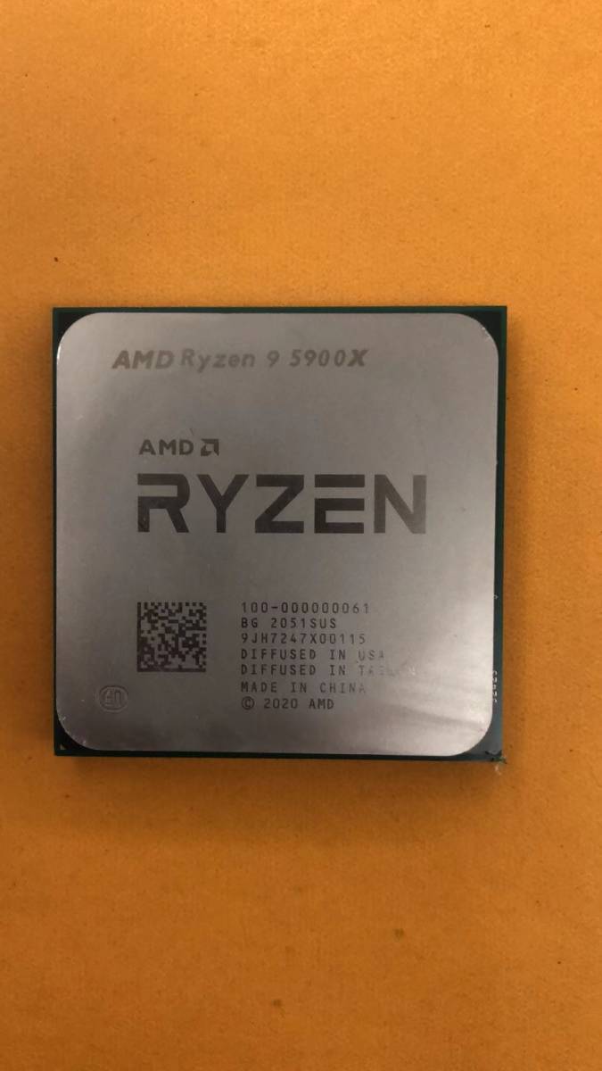 AMD Ryzen 9 5900X ジャンク品扱い 5765(Core i7)｜売買されたオークション情報、yahooの商品情報をアーカイブ公開 - オークファン（aucfan.com）