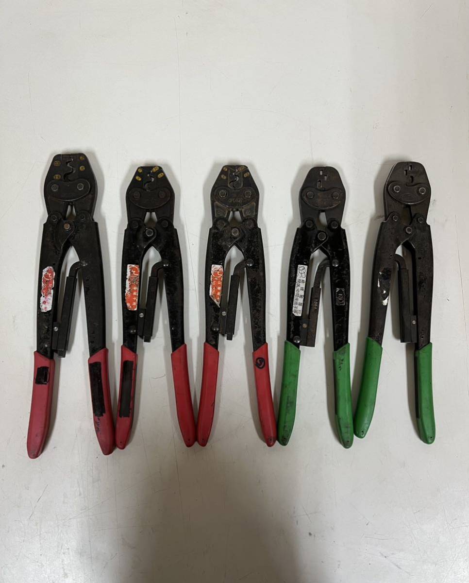 A IZUMI イズミ No.375001 NTM ニチフ 圧着端子用 絶縁被覆付閉端 中間接続子用 圧着ペンチ(圧着ペンチ)｜売買された ...