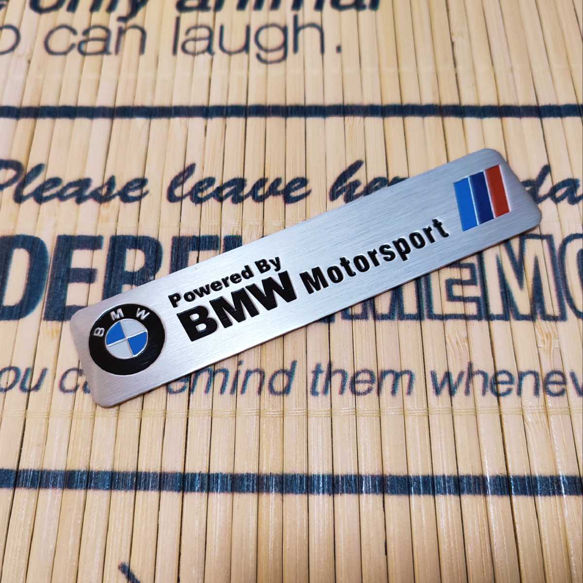 BMW 軽量アルミ製 エンブレム MPerformance MSport MPower E36 E39 E46 E60 E90 F10 F20 F30 x1x2x3x4x5x6x7x8 320 ...