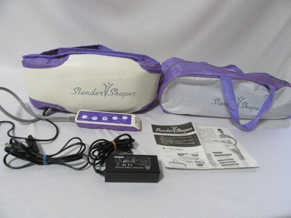 スレンダーシェイパー Slender V shaper エクササイズベルト 腹筋ベルト 健康器具 シェイプアップ(マシン)｜売買された ...