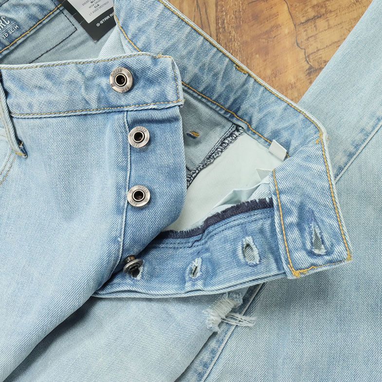 1円/G-STAR RAW/27インチ/テーパード デニムパンツ ARC 3D SLIM 51030.5689.1243 ダメージ加工 ...