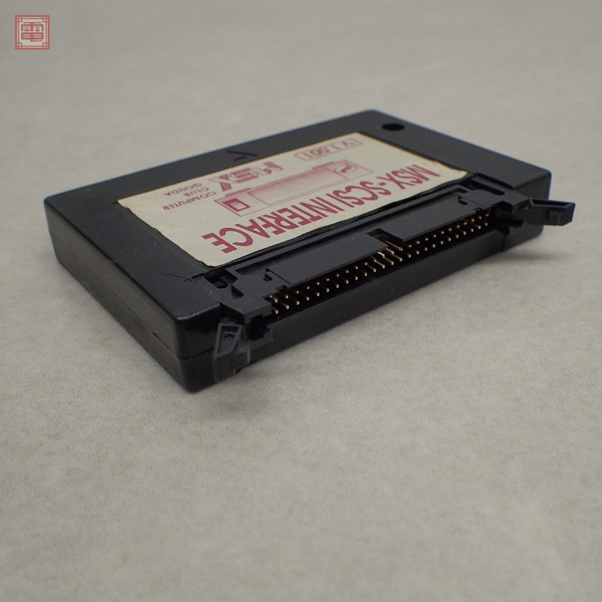 MSX-SCSI INTERFACE 1.001 + MSX SCSI HARDDISK SYSTEM F DISK + 接続ケーブル ...