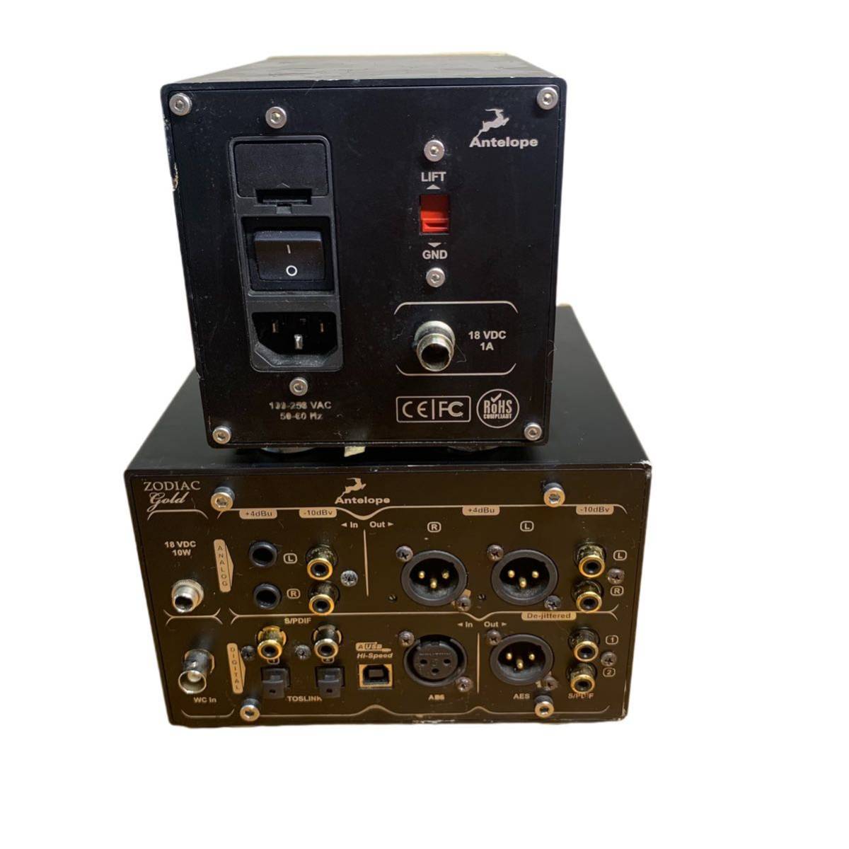 Antelope Audio ZODIAC SILVER DAC / VOLTIKUS SILVER PSU セット(その他)｜売買された ...