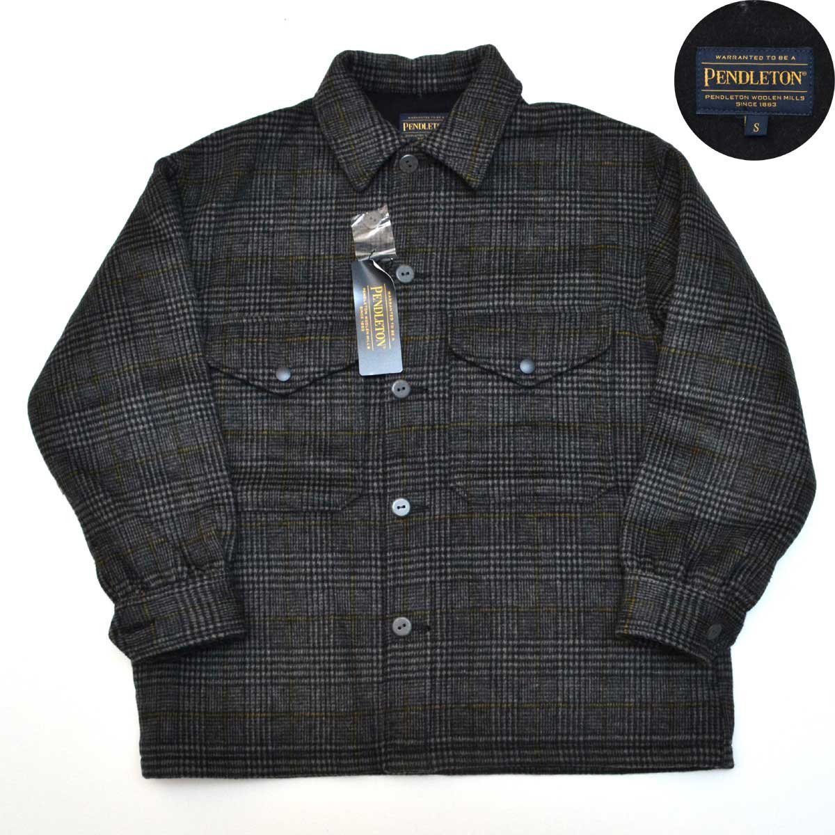 PENDLETON ペンドルトン ウール CPO シャツジャケット CPO SHIRT Sサイズ メンズ JACKET 9575-8109 グレー M619042(Sサイズ)｜売買された ...