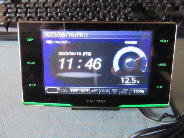 コムテック ZERO 707LV(コムテック)｜売買されたオークション情報、yahooの商品情報をアーカイブ公開 - オークファン（aucfan.com）