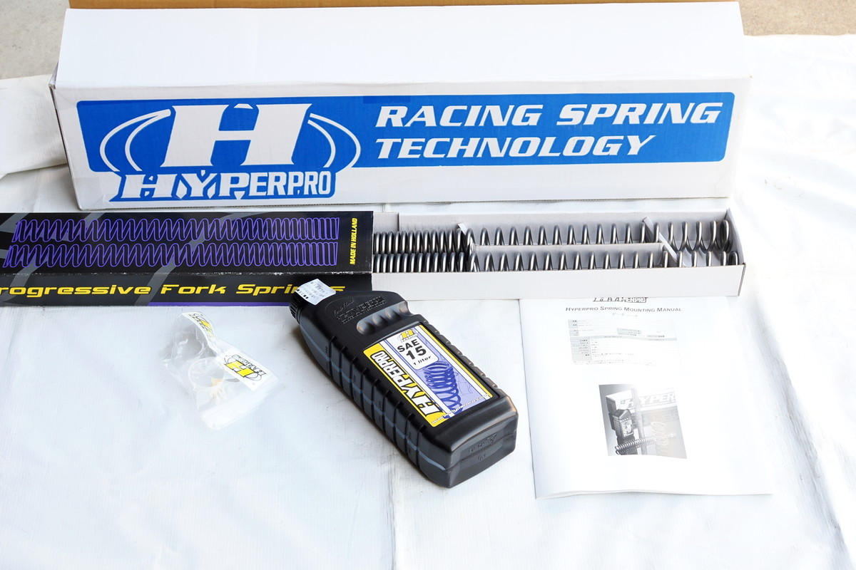 ハイパープロ製 CB650F '14-16 フロントフォークスプリング HYPERPRO サスペンション(フロント)｜売買されたオークション情報、yahooの商品情報をアーカイブ公開 ...