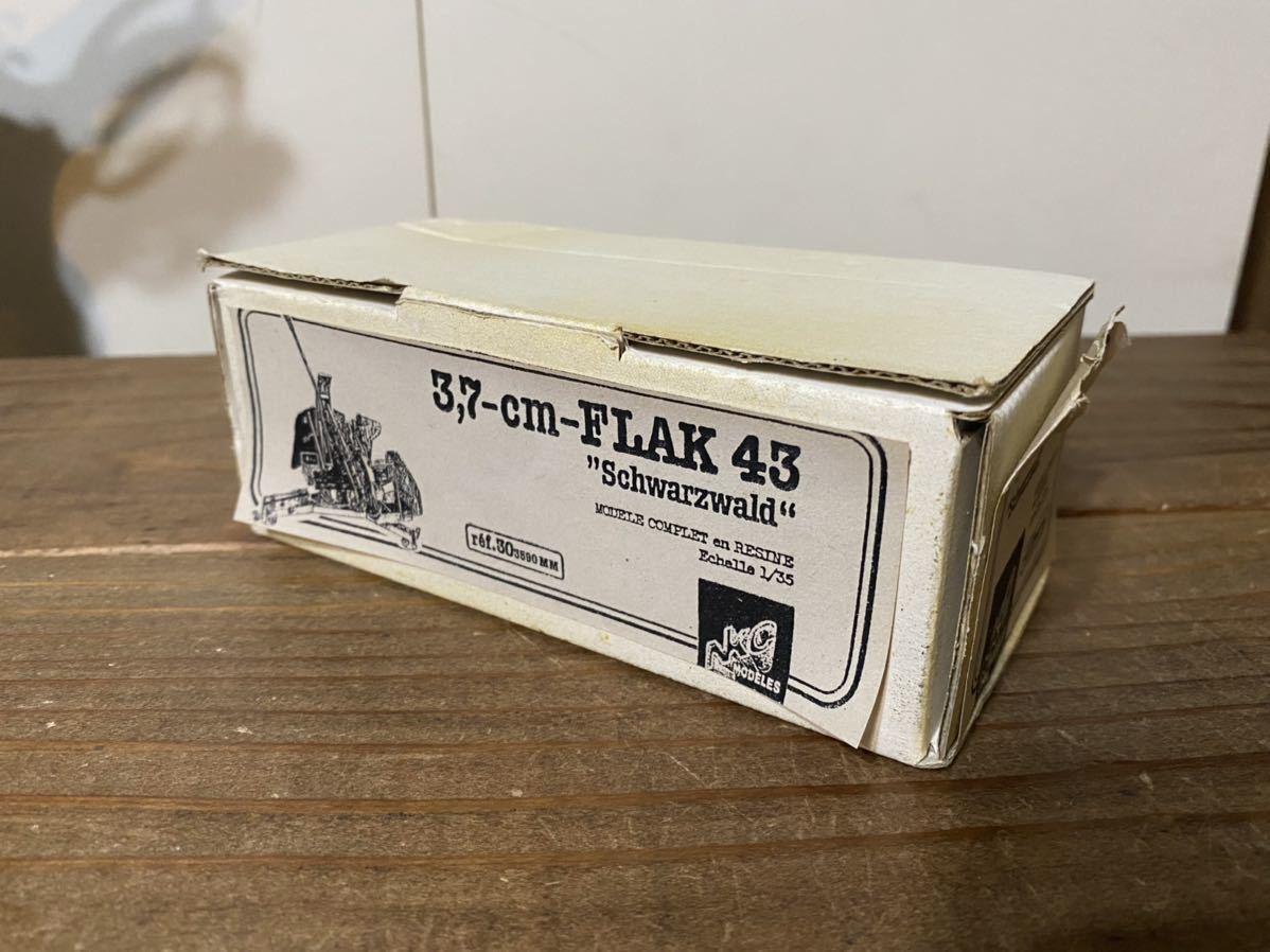 1/35 NKC MODELS ドイツ軍 3.7cm FLAK43 シュヴァルツヴァルト レジンキット 品 定形外発送 プラモデル(その他 ...