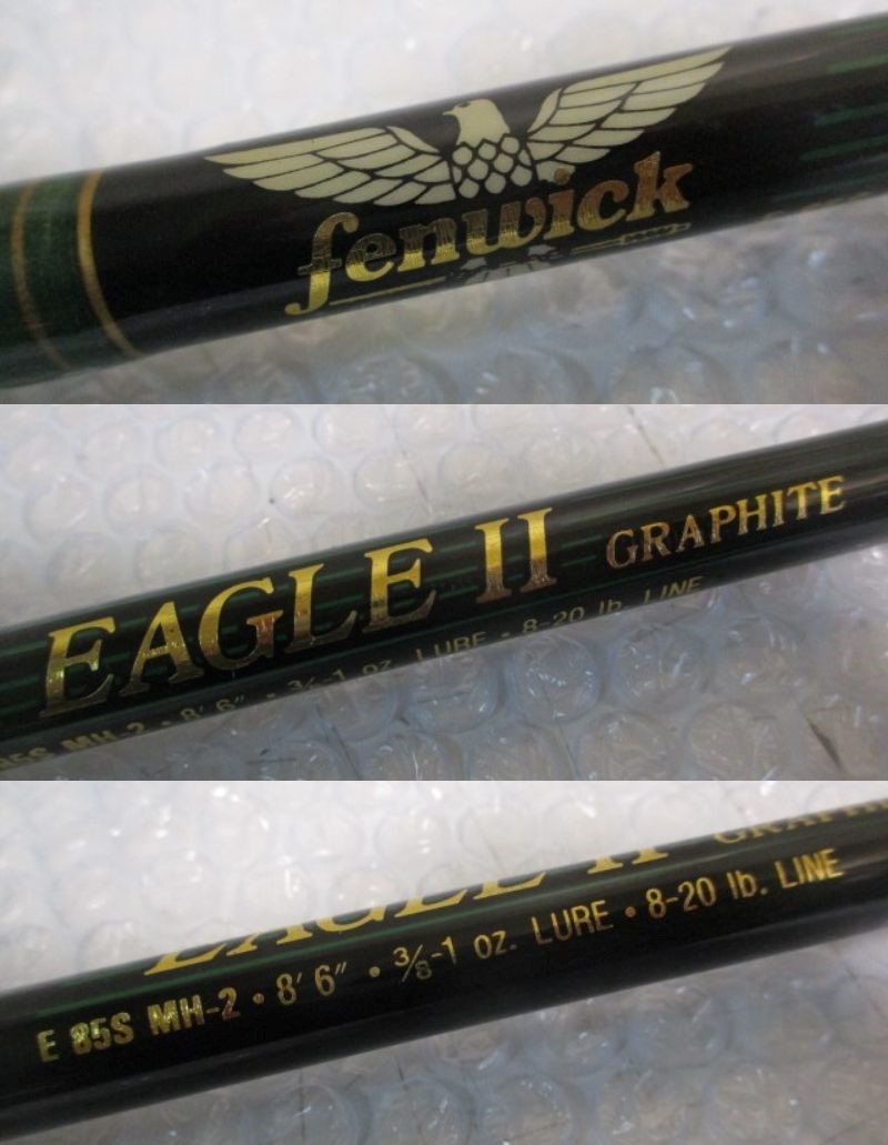 ⇔ 76 釣竿 Fenwick Eagle II GRAPHITE E85S MH-2 フェンウィック イーグルグ ラファイト 検：ロッド ...