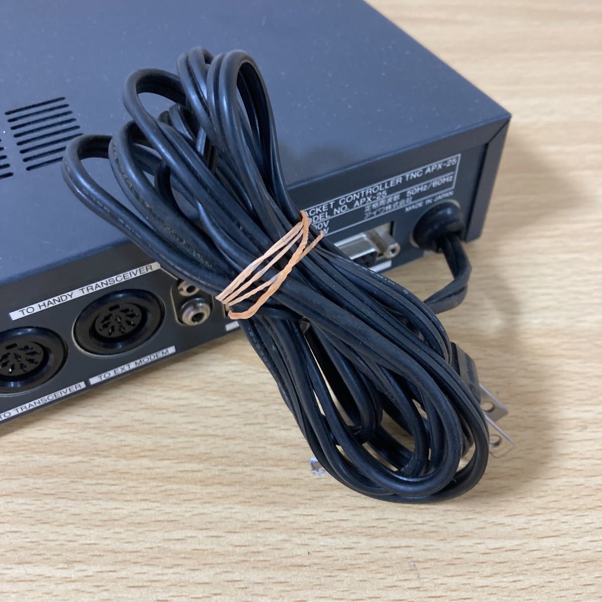 AIWA アイワ MODEL APX-25 PACKET AMATEUR PACKET RADIO CONTROLLER 1.1.3J 日本語 ...