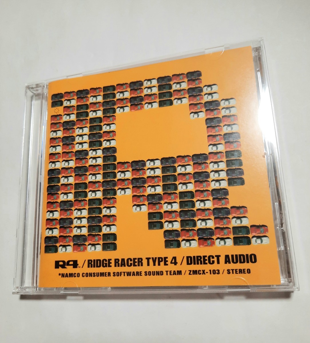 帯付 R4 RIDGE RACER TYPE 4 ダイレクト オーディオ リッジ レーサー サウンドトラック CDアルバム 全25曲 ...