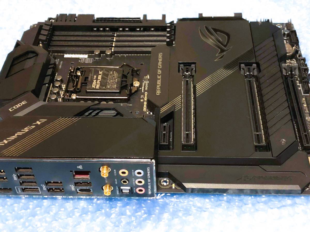 ASUS ROG MAXIMUS XI CODE Z390 品 LGA1151 Z390 第9/8世代Intelプロセッサー対応 ...