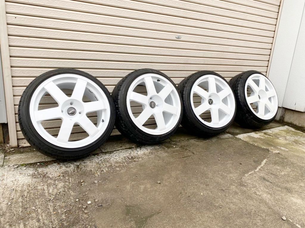 IMPUL NEW RS 17×9J ET38 4本 トーヨー T1R 114.3 4穴 S13 180SX S14 R30 R32 R33 ...