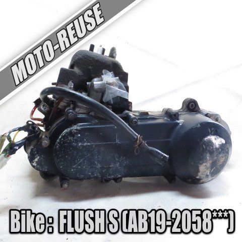 FLUSH S フラッシュS AB19 純正エンジン 始動確認済 AB19E K31180(エンジン本体)｜売買されたオークション情報 ...