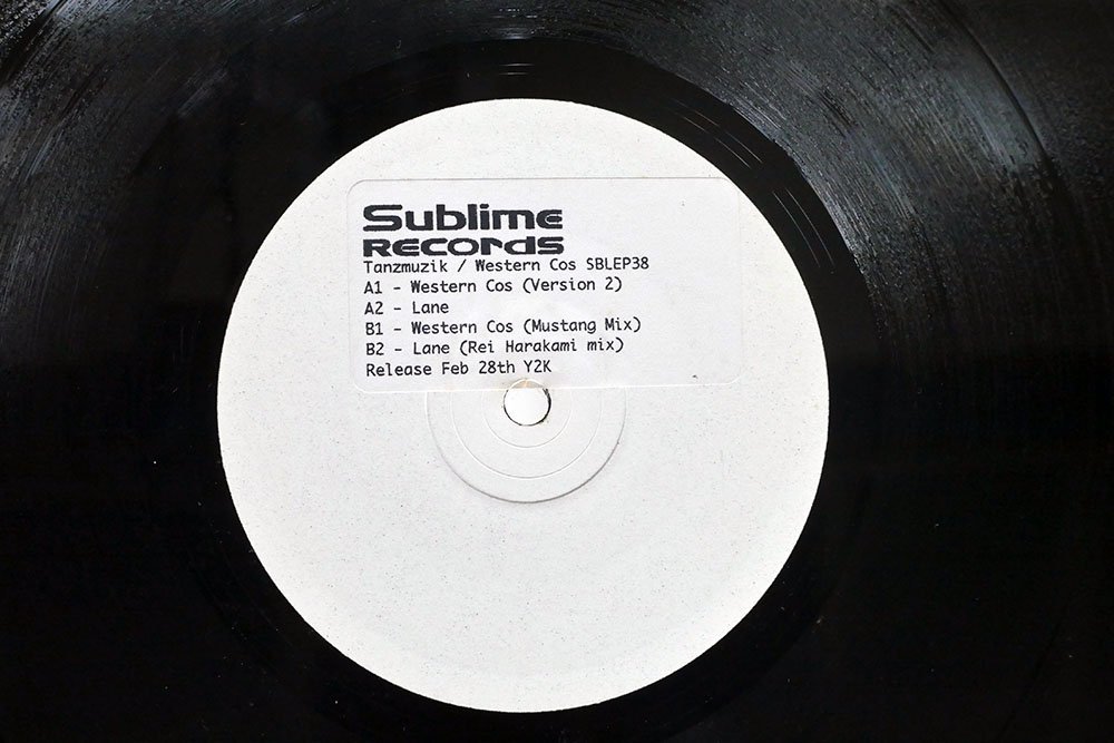 TANZMUZIK/WESTERN COS EP/SUBLIME SBLEP38(ハウス)｜売買されたオークション情報、yahooの商品情報をアーカイブ公開 - オークファン（aucfan.com）