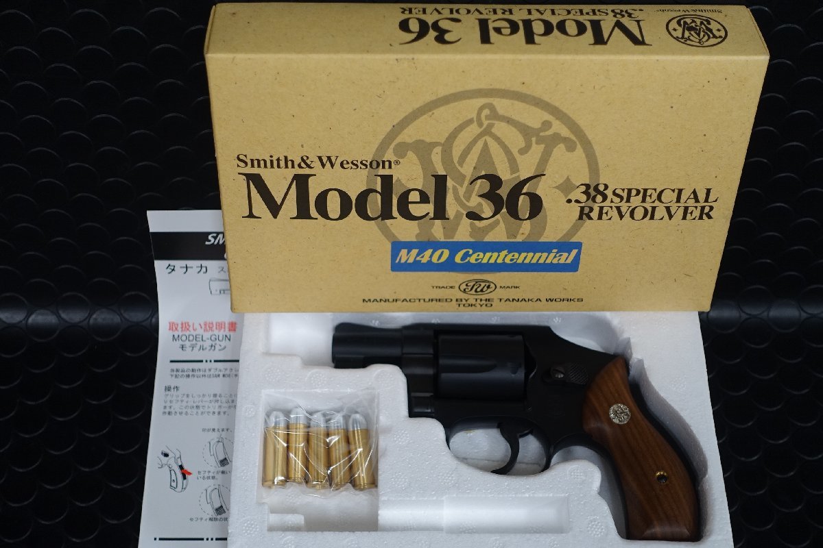 タナカ S&W M40 2インチ センチ二アル 木製グリップ付 ABS(モデルガン)｜売買されたオークション情報、yahooの商品情報を ...