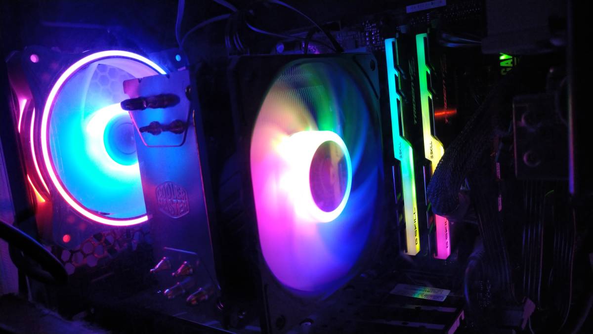 CPUファン COOLER MASTER Hyper 212 Spectrum V2 RR-2V2L-18PD-R1(CPUクーラー)｜売買さ ...