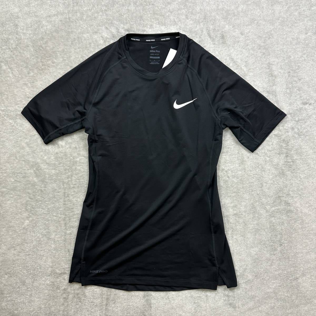 格安送料 NIKE Lサイズ PRO ナイキ プロ 半袖 シャツ ブラック 黒 トレーニング スポーツ 速乾 インナー メッシュ 正規品(Lサイズ)｜売買されたオークション情報、yahooの ...