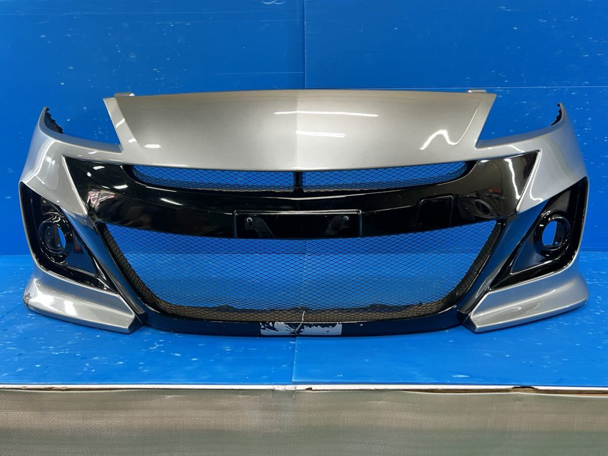 50809 マツダスピード アクセラ BL3FW ナイトスポーツ フロントバンパー エアロ シルバー系 KNIGT SPORTS フロントバンパースポイラー BL(エアロパーツ)｜売買された ...
