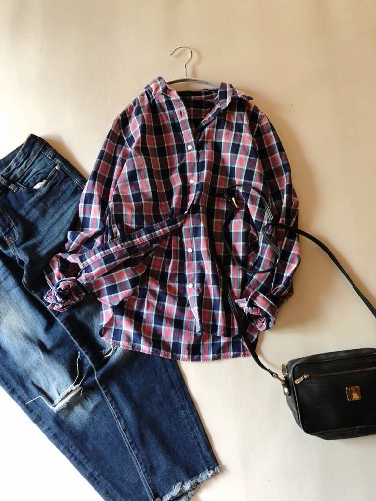 トゥモローランド マカフィー MACPHEE 上質コットン100%大人可愛いワイヤー衿ビッグチェックシャツ(長袖シャツ)｜売買されたオークション情報、yahooの商品情報をアーカイブ公開 ...